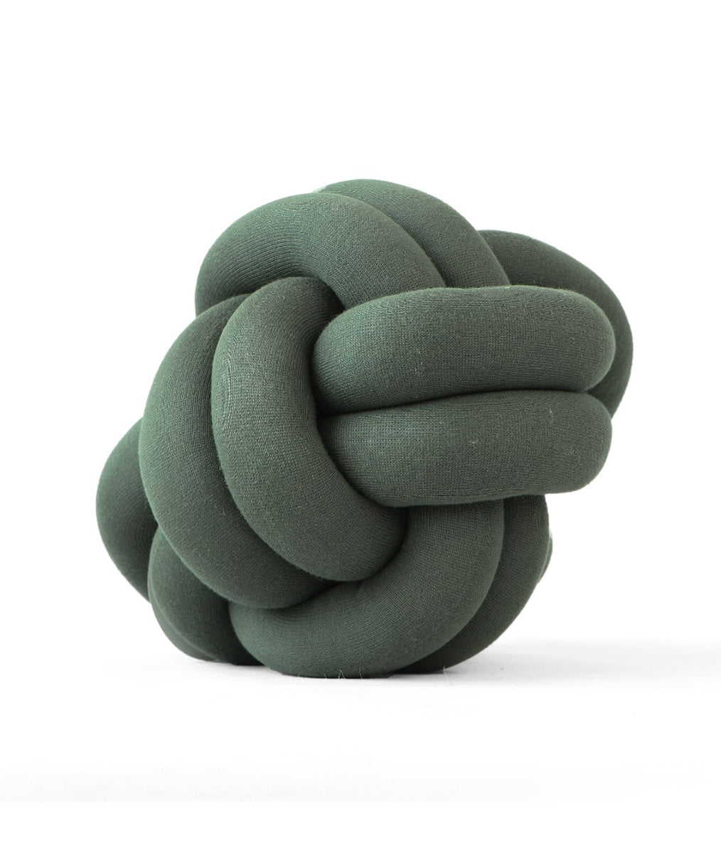 Nodo Cotton Knitted Decorative Honey Dew Color 11 x 11 Inches Knot Pil ...