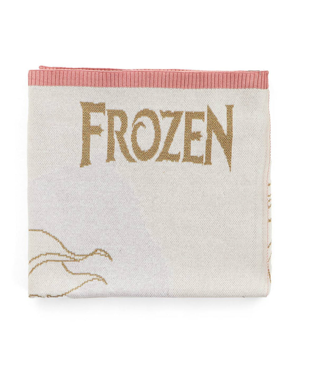 Anna Elsa Frozen Cotton Knitted Throw / Ac Blanket For Kids For Use In ...