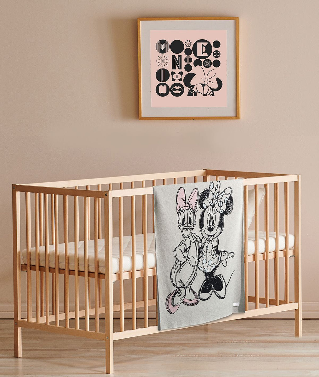 Daisy Minnie Disney Cotton Knitted AC Blanket For Baby / Infant / New ...